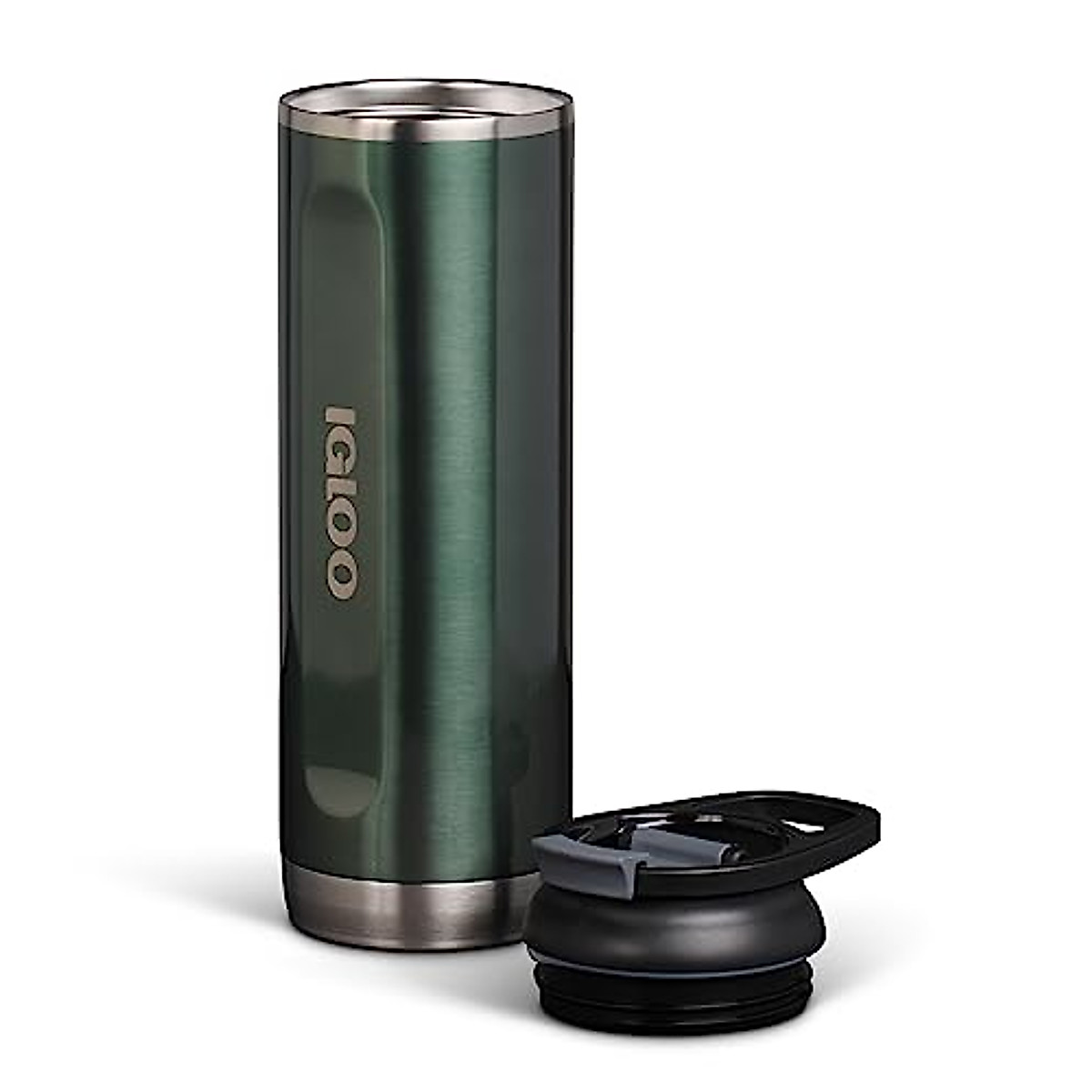 Igloo, 20 OZ Stainless Steel, Tumbler, Flip ‘n’ Sip, Spruce