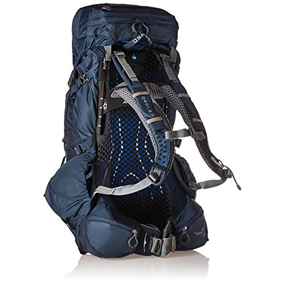 Osprey Atmos AG 50 Men's Backpacking Backpack, Unity Blue , Large