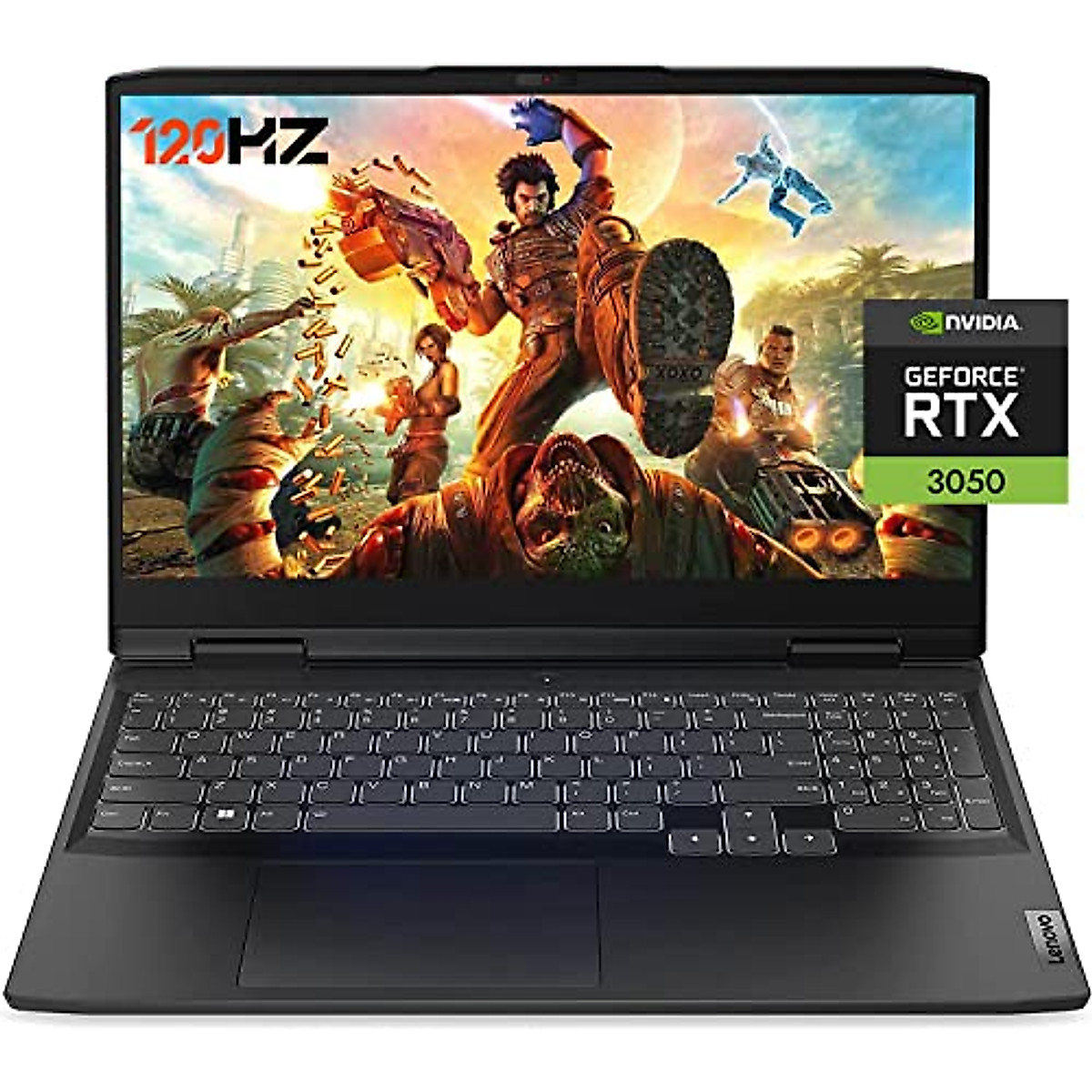 Lenovo IdeaPad Gaming 3 Laptop, 15.6" FHD 120Hz Display, Hexa-core AMD Ryzen 5 6600H(>i7-1260P), NVIDIA GeForce RTX 3050, 32GB DDR5 RAM, 1TB NVMe SSD, Backlit KB, WiFi 6, RJ45, Windows 11