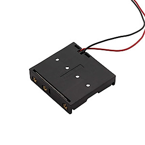 BlastCase 4xAA Battery Holder to DC Barrel Jack Connector for Arduino(pack of 2)