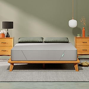Siena King Mattress - Memory Foam 10" - Medium Firm - 180 Night Trial - 5 Premium Layers - Breathable Cool Comfort Sleep Bed in a Box, 10-Year Warranty, White