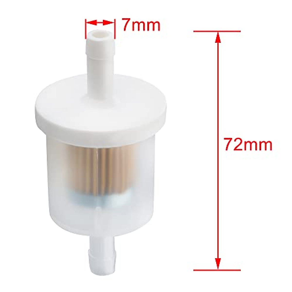 Harbot GCV160 17211-ZL8-023 Air Filter with Fuel Filter Spark Plug for Honda GC135 GC160 GC190 GCV135 GCV190 GX100 Engine Replace 17211-Z8B-901