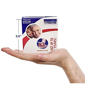 Perma Soft Denture Reline Kit- 2 Boxes (relines 4 dentures)