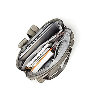 Baggallini womens Modern Everywhere Laptop Backpack, Sterling Shimmer, One Size US