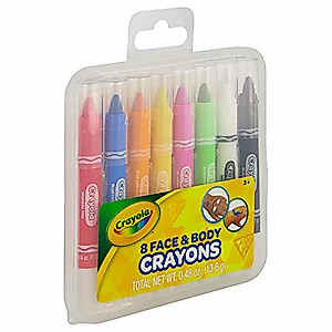 Crayola Face & Body Paint Crayons for Kids and Costumes