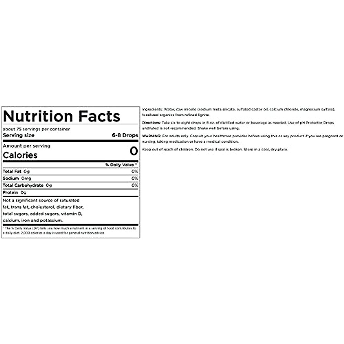 Swanson Alkaline Booster - pH Protector Drops with 12.25 pH Rating - Make Your Own Alkaline Water - Add to Distilled Water to Help Maintain pH Balance (1.25 Fl Oz)