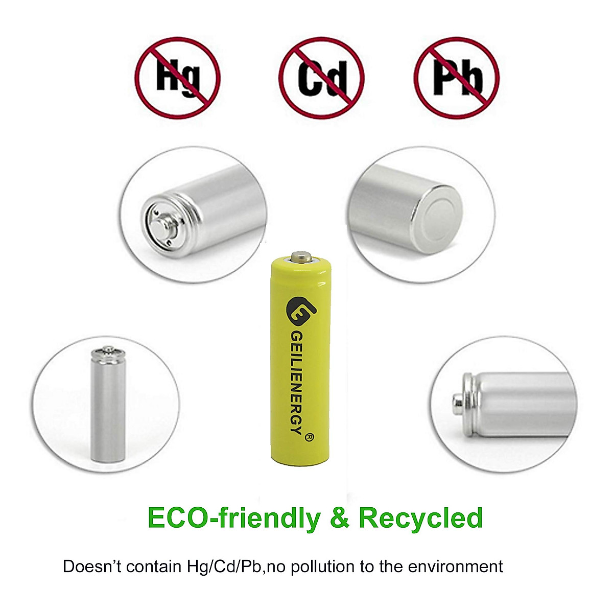 GLEPOWEER 8 Pack Solar Light AA Rechargeable Batteries Ni-CD 600mAh,NiCd AA Rechargeable Batteries Compatible for Solar Lights Solar Lamp