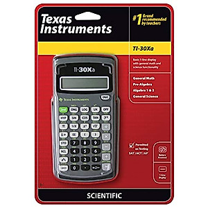 TEXTI30XA - Texas Instruments TI-30XA Student Scientific Calculator