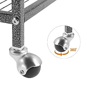 Yaheetech 54-inch Wrought Iron Standing Large Parrot Parakeet Flight Bird Cage for Small Parrot Sun Parakeet Green Cheek Conure Lovebird Budgie Finch Canary Bird Cage with Stand