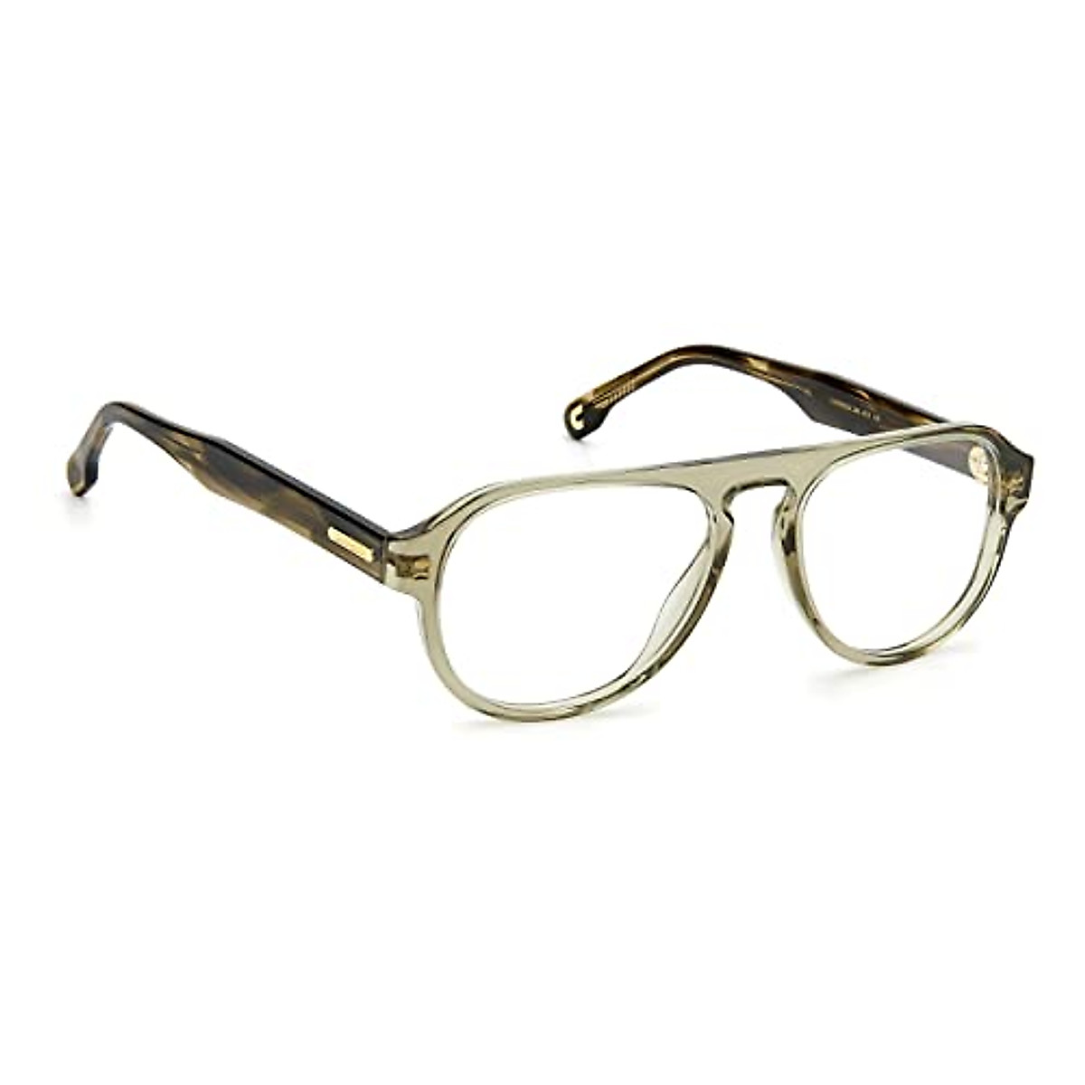 Carrera 248 Aviator Prescription Eyewear Frames, Olive, 52mm, 17mm