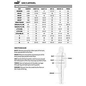 PUMA Girls' Big Active Short, Black, Medium