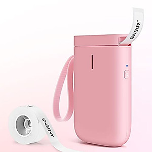 JADENS Bluetooth Shipping Label Printer & Label Maker Machine with Tape