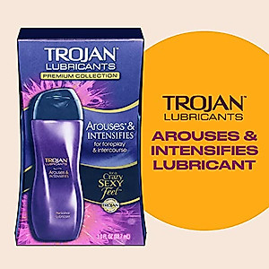 Trojan Lubes Arouses & Intensifies Personal Lubricant, 3 oz.