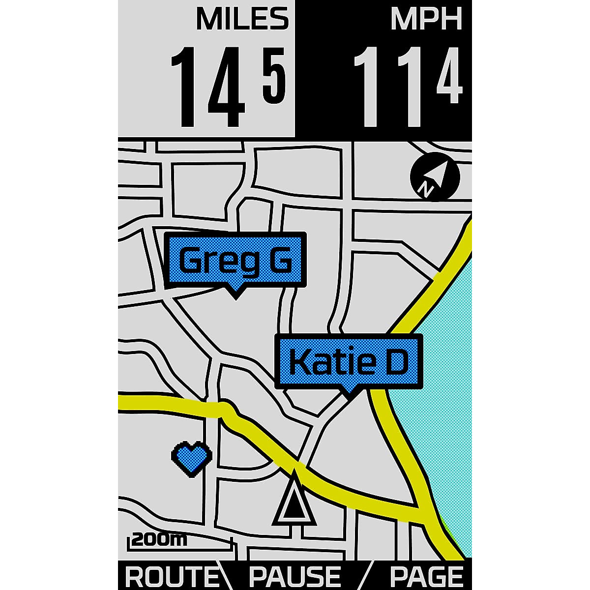 Wahoo ELEMNT ROAM GPS Cycling/Bike Computer
