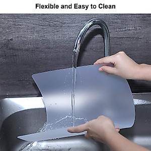 10 Pieces Flexible Plastic Cutting Board Multi-Purpose Placemats Cutting Mats Vegetable Fruit Chopping Board, 15 x 12 Inch