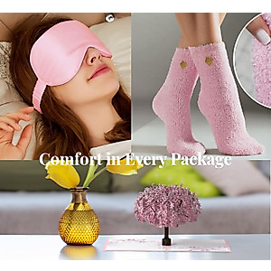 Comforting Get Well Soon Gift Baskets for Women -10pc Get Well Gifts for Women After Surgery, Thoughtfully Curated Thinking of You Self Care Package with Blanket, Tumbler, Eye Mask, Soap, Socks & More