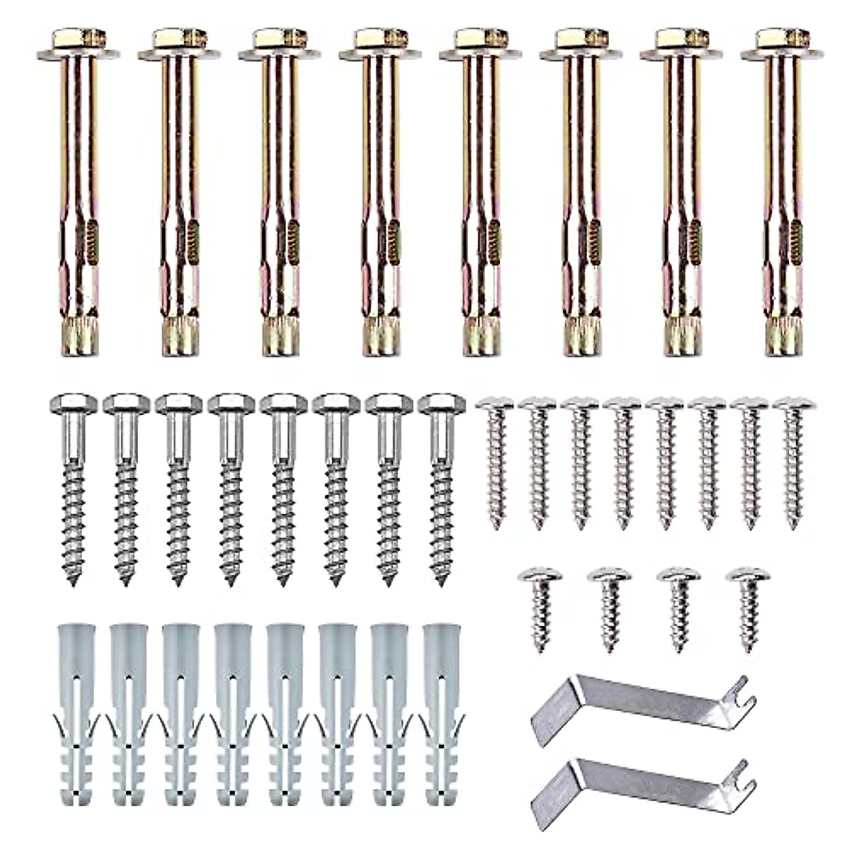 Instahibit 2 Whole 40"x40" Window Awning Door Cover UV Rain Snow Protection Outdoor Patio Canopy One-Piece Hollow Sheets