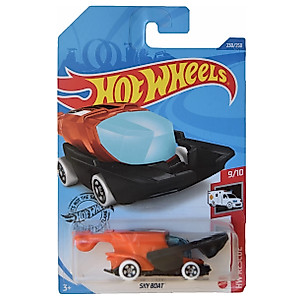Hot Wheels Sky Boat, [Black/Orange] 230/250 Rescue 9/10