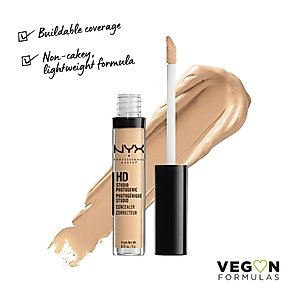 NYX PROFESSIONAL MAKEUP HD Studio Photogenic Concealer Wand, Medium Coverage - Beige