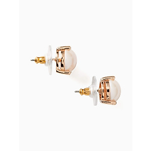 Kate Spade New York Rise and Shine Pearl Studs (Rose Gold/Blush)