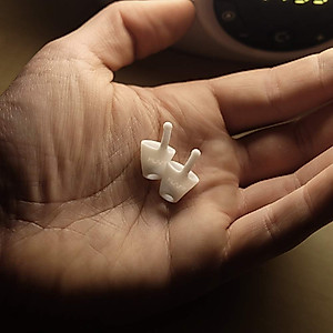 Flare Calmer Night – Sleeping Ear Plugs Alternative – Reduce Annoying Noises Without Blocking Sound – Extra Soft Reusable Silicone - White