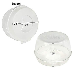 Clear Stove Knob Covers (5 Pack) Child Safety Guards, Durable Design - Baby Proof - Jool Baby