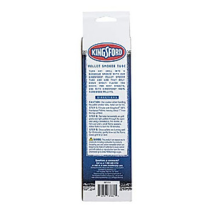 Kingsford 8 Inch Pellet Smoker Tube Triangle with Box|Pellet Tube Smoker Turns Grill Into A BBQ Smoker|Pellet Smoker Tube, Smoke Tube for Pellet Grill, Grilling Tools for All Grill, Grill Smoker Box