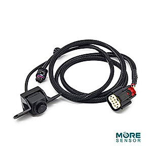 MOREsensor Park Assist Backup Camera | Direct OE Replacement for 84032513/84062896/23363727 | Compatible with Chevrolet Silverado & GMC Sierra | CGM-002
