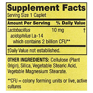 Boost Your Gut Health with Spring Valley Probiotic Acidophilus Supplement - 100 Capsules for a Healthy Digestive System. Includes Luall Fridge Magnetic