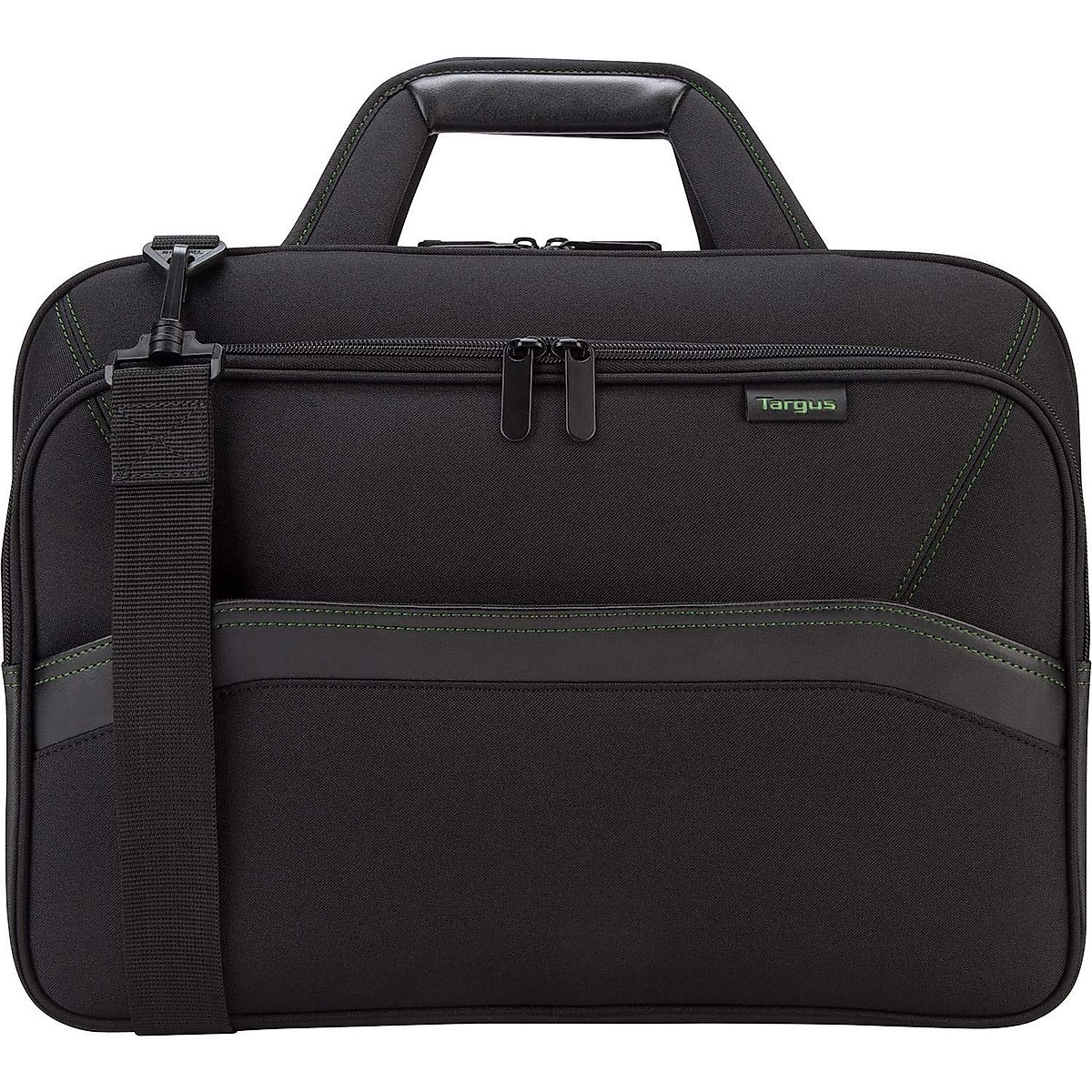 Targus Spruce EcoSmart Checkpoint-Friendly Laptop Bag for 15.6-Inch Laptops, Black (TBT256)