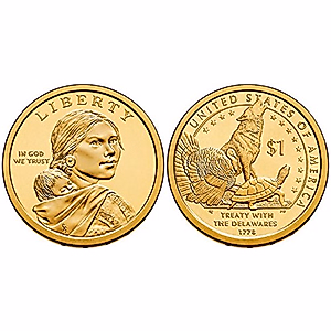 2013 P, D Native American (Sacagawea/Golden) Dollar 2 Coin Set Dollar Seller Uncirculated