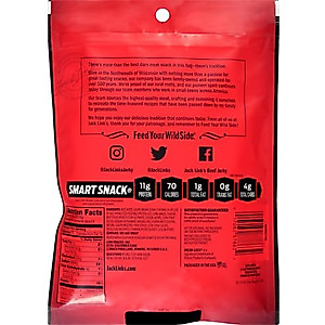 Jack Link's Tender Cuts, Prime Rib Flavor, 5.6 Oz Sharing-Size Bag and Jerky Snack with 11g of Protein and 70 Calories, Made with Premium Beef, 96 Percent Fat Free