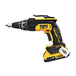DEWALT 20V Max Drywall Screwgun with (2) 2Ah Batteries and Charger (DCF630D2)