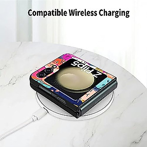 for Samsung Galaxy Z Flip 5 Case Galaxy Z Flip 5 Phone Case for Women Girls Ultra Thin Shell Hard PC Flip Cover Lightweight Protective Case for Samsung Z Flip 5 5G 2023,Colorful Cats