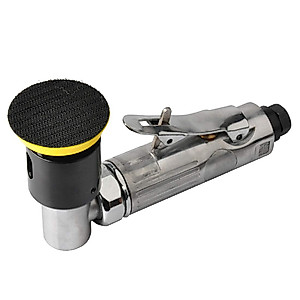 PROSHI 2" and 3" angle orbital sander, 3-inches random orbital air sander, pneumatic sander for auto sanding tools, dual-action polisher, angle head for tight work areas