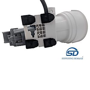 Supplying Demand 00436440 00674704 Clothes Washer Drain Pump Motor and Housing Replacement Grey
