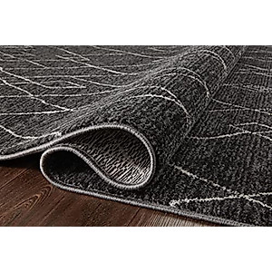 Loloi II Vance Collection VAN-11 Charcoal / Dove, Traditional 11'-6" x 15'-7" Area Rug