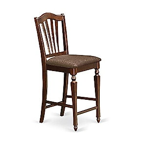 East West Furniture VNCH5-MAH-C Dining Set