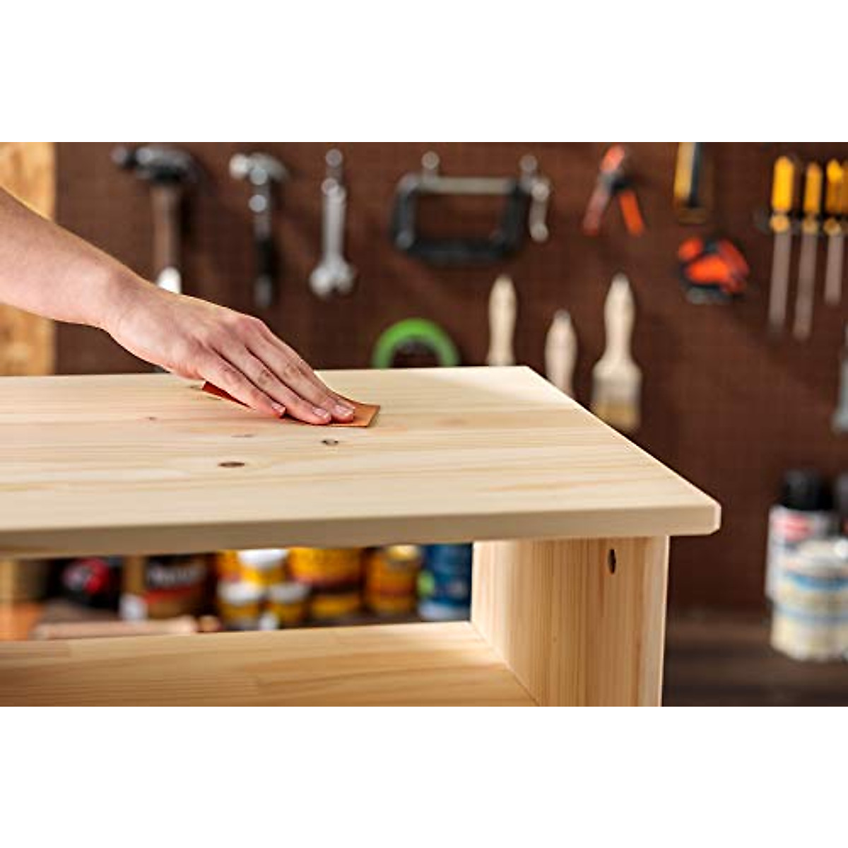 6 oz Minwax 42852 Natural Stainable Wood Filler Interior/Exterior Wood Filler