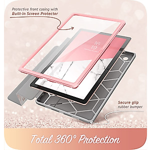 i-Blason Cosmo Protective Case for 10.5-Inch Samsung Galaxy Tab A8 (2022), Marble