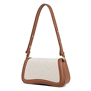 CLUCI Small Shoulder Bags,Purses for Women Vegan Leather Crossbody Handbag Clutch Hobo Purse