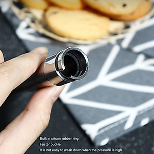 Steam Spout Nozzle,Delonghi Steam Wand Replacement 304 Stainless Steel Coffee Steam Nozzle Coffee Steam Spout Nozzle Coffee Maker Tools ,Delonghi Steam Wand Replacement Nozzle For Delonghi Ecp3420 Ec6