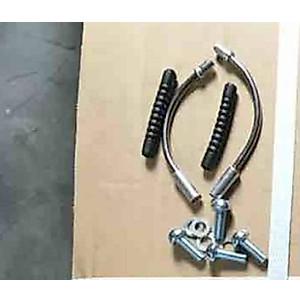 Tongli Mountain Road Bikes Brake Kit V-Brake Bikes Brake Set Cables Caliper Kit (Black)