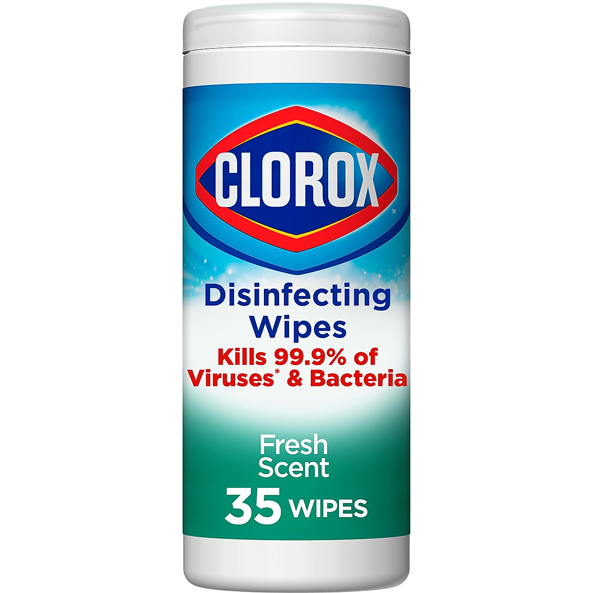 Clorox Disinfecting Wipes, Fresh Scent, 35-ct