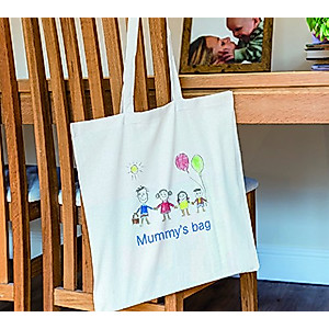 Avery UK Textile Transfer Paper for Light Cottons, Laser Printers,1 Printable Fabric Transfer per A4 Sheet, 15 Sheets per Pack, White MD1004.UK