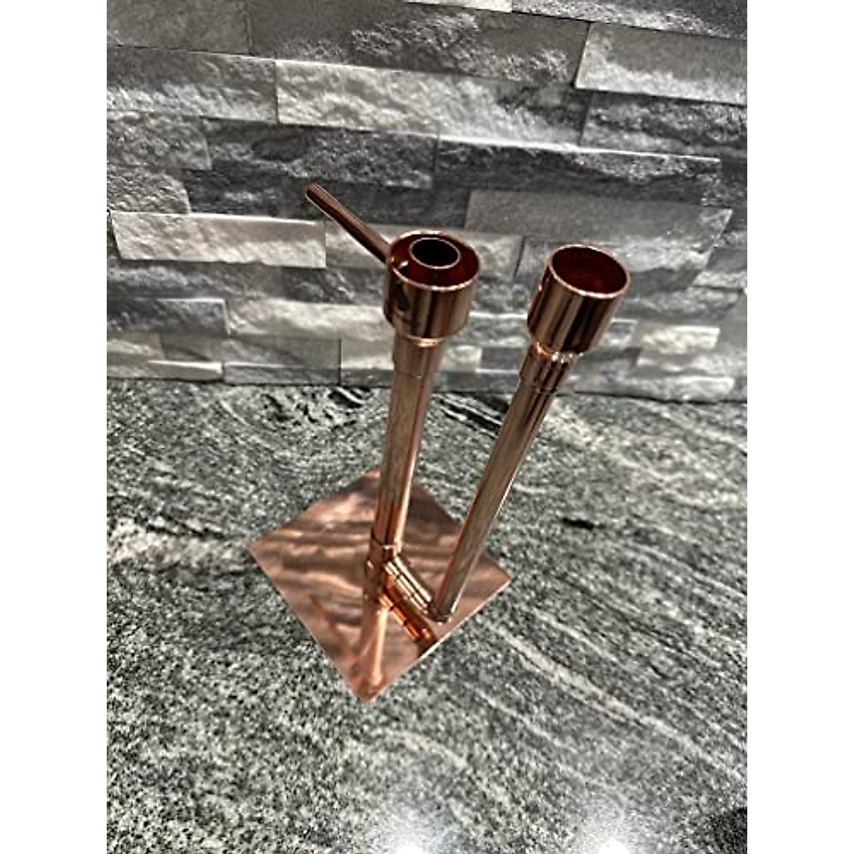 CoProof Copper Proofing Parrot for Distilling, Brewing Beer, Moonshine, Tequila 100% Lead Free for Use with Alcometer Proof Hydrometer,Polished A7