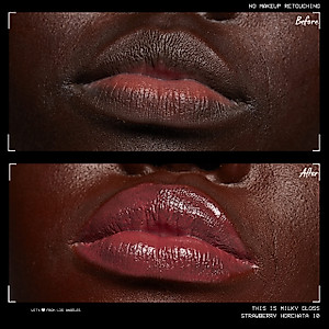 NYX PROFESSIONAL MAKEUP This Is Milky Gloss, Lip Gloss with 12 Hour Hydration, Vegan - Strawberry Horchata (Mauve Pink)