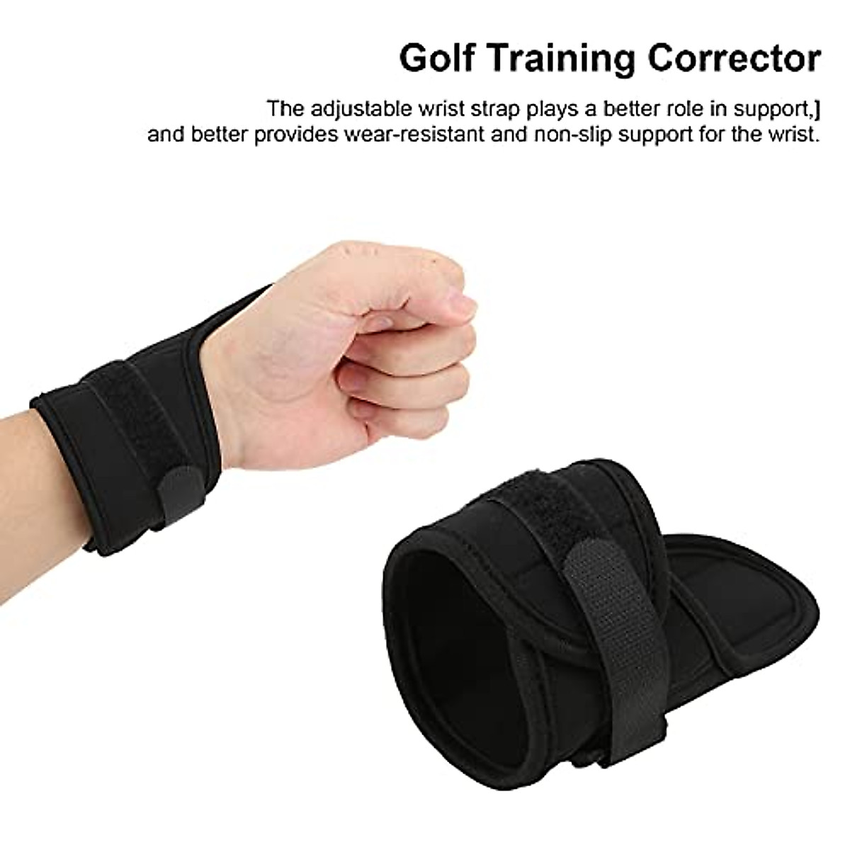 Jopwkuin Golf Swing Training Aids, Light and Comfortable Golf Training Corrector Golf Swing Wrist Band for Golf Swing Correcting for Swing Gesture Alignment