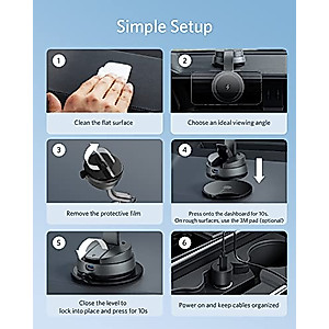 Anker Magnetic Wireless Charger (MagGo), 613 Car Charging Mount with 2-Port USB Car Charger, 5 ft USB-C to USB-A Cable, Strong Magnetic Alignment only for iPhone 4/14 Pro/14 Pro Max/13/13 Pro Max