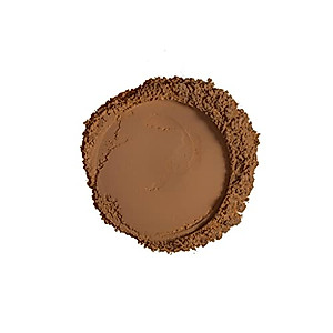Ruby Kisses Mineral Pressed Powder Foundation, Medium to Full Coverage Natural Finish 0.35 Ounce (Chestnut)